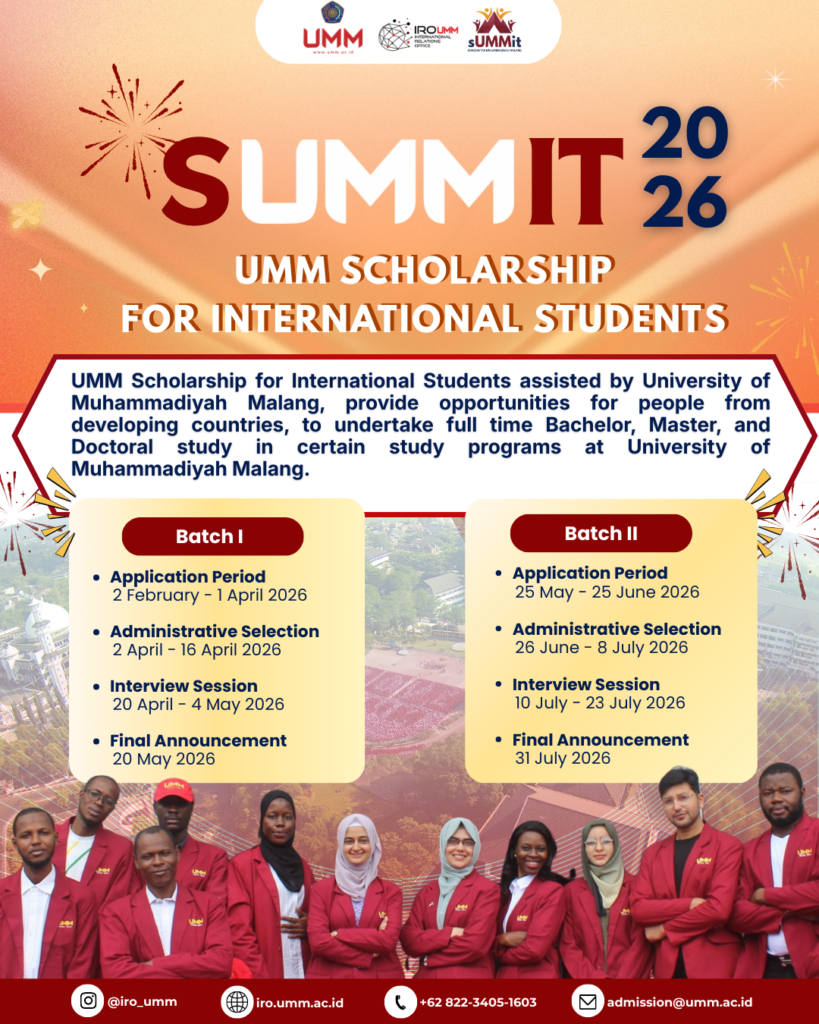 sUMMit 2026 - International Relations Office UMM